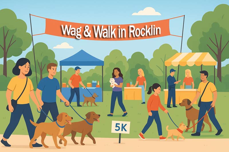 Wag & Walk in Rocklin: Free Festival for Dogs and their Humans