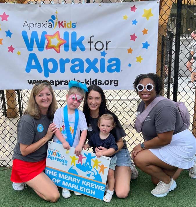 Sacramento Area Walk for Apraxia October 4 at McKinley Park